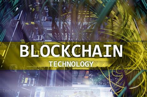 Blockchain Technology Cryptocurrency Mining Server Room Data 17652466