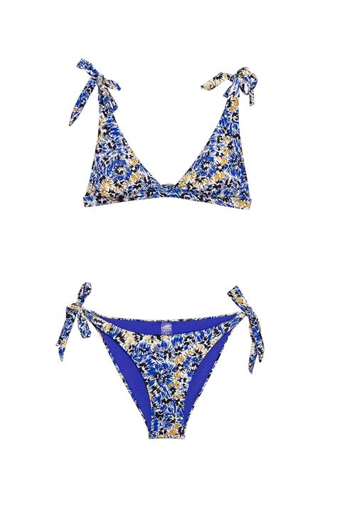 Heliophilia Blue Leopard Bikini Altı Bikini And Mayo Milagron
