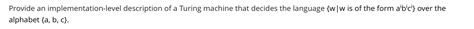 Solved Provide An ﻿implementation Level Description Of ﻿a