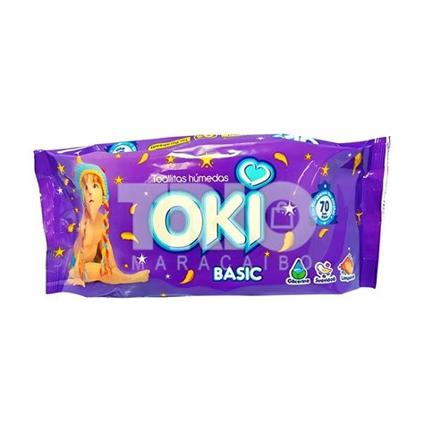 Toallas Húmedas Oki Basic 70unds Tienda Trio Maracaibo