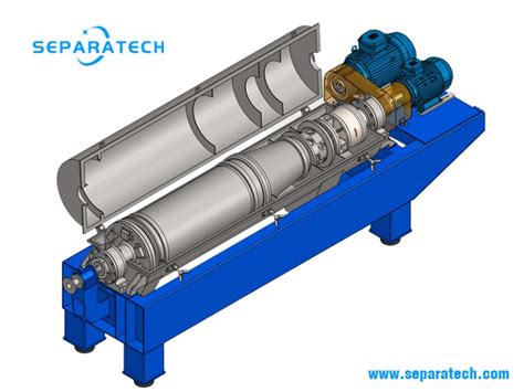 Separating Decanter Centrifuge Separatech