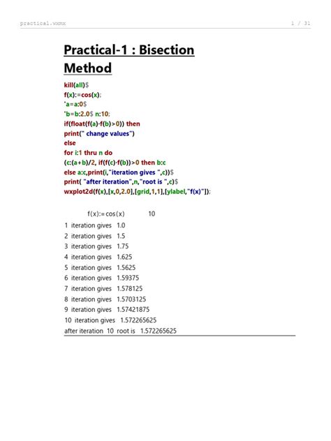 Practical Pdf Mathematical Relations Computer Programming