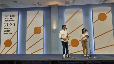 Започна Охридскиот хорски фестивал 2023 • Webohrid