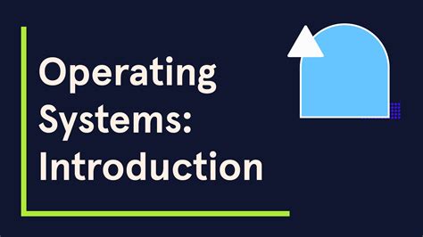 Operating Systems Introduction Codecademy