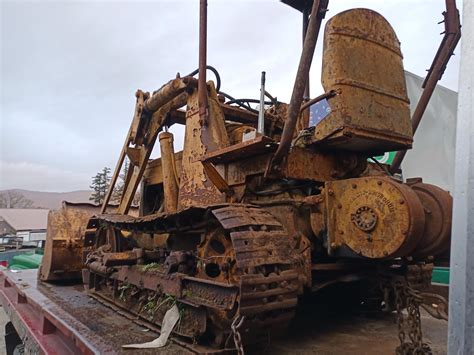 Antique Dozer For Scrap Rjustrolledinforscrap