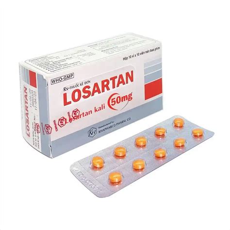 Thuốc Hạ Huyết Áp Losartan Tác Dụng Liều Dùng Và Lưu Ý Quan Trọng