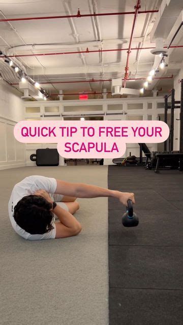 Improve Scapula Mobility With Kettlebell Exercise