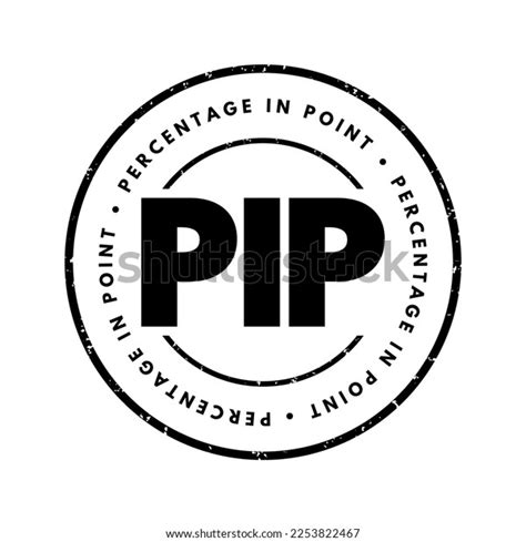 Pip Percentage Point Acronym Text Stamp Stock Vector Royalty Free 2253822467 Shutterstock