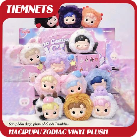 Blind Box Hacipupu The Constellation Model Vinyl Plush Zodiac