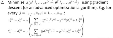机器学习学习笔记（十四）—— 推荐系统recommender Systems协同过滤算法callaborative Filtering