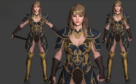 Model 3d Realistic Game Character For Ue5 Or Unity Rig3d Texture Animate 3d By Sodiqcrush