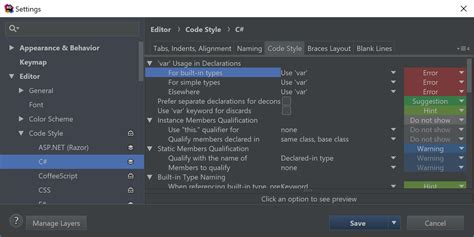Consistent Code Bases Using Rider Code Analysis The Net Tools Blog
