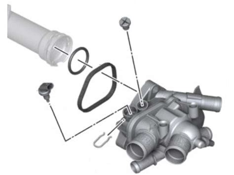 Mini Cooper Adapter Lead For Thermostat Housing Oe