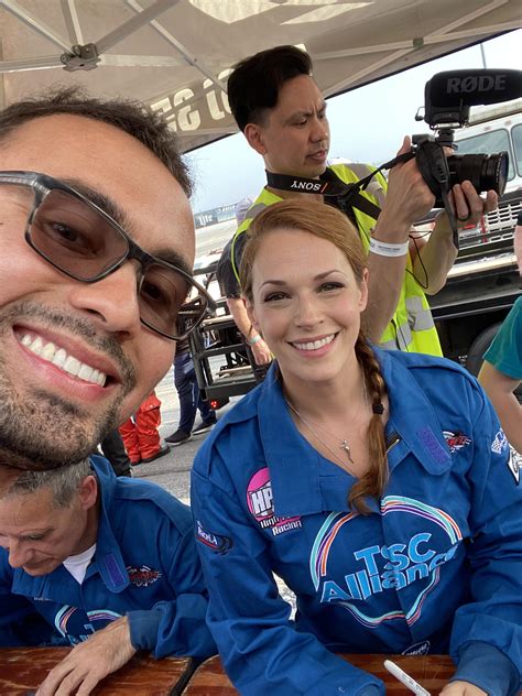 I Met Amanda Righetti Van Pelt As She Was Racing At The Irwindale Speedway For Charity Such A