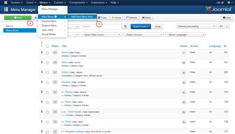 Joomla 3xhow To Work With Joomgallery Component Template Monster Help
