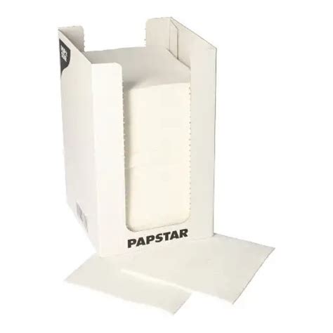 Papstar 100 Tovaglioli 2 Strati Punto 14 Volte 20 Cm X 20 Cm