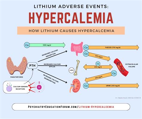 Psychiatry Education Forum On Linkedin Lithium Induced Hypercalcemia Key Steps For Diagnosis