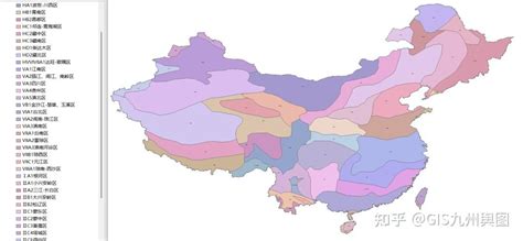 【数据分享】中国气候区划数据（9个一级气候地区和49个二级气候区） 知乎