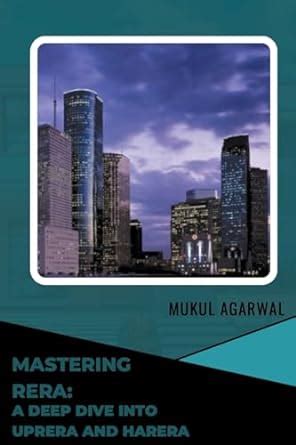 Buy Mastering RERA A Deep Dive Into UPRERA And HRERA Book Online At