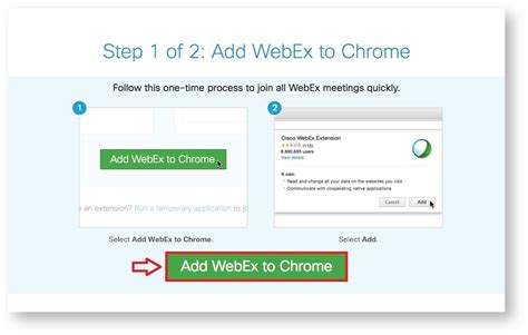 Cisco Webex Extension