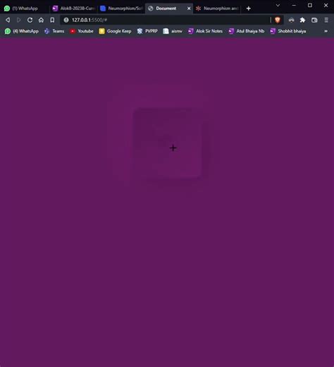 Neumorphism Button Inside Button Css Html Youtube
