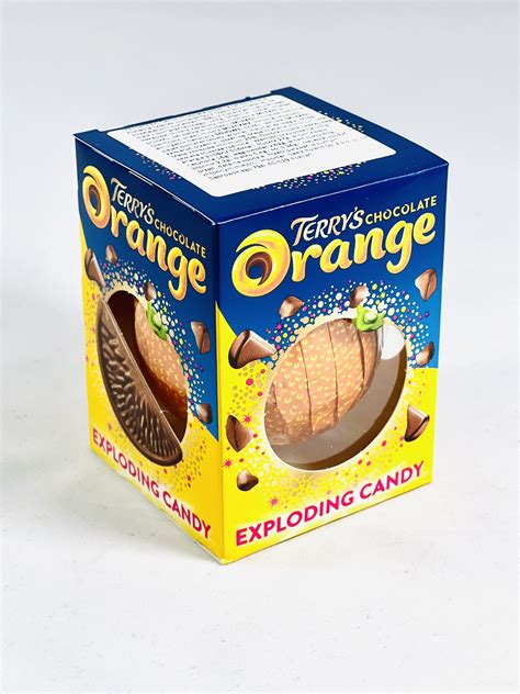 Terrys Chocolate Orange Exploding Candy 157g Kawy Słodycze Chemia