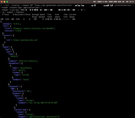 Creating An Openapi Definition From A Collection With The Postman Api