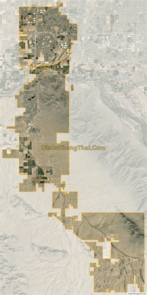 Map Of Goodyear City Thong Thai Real