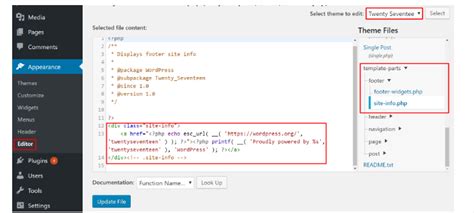 How To Remove Footer Credit Ample Themes