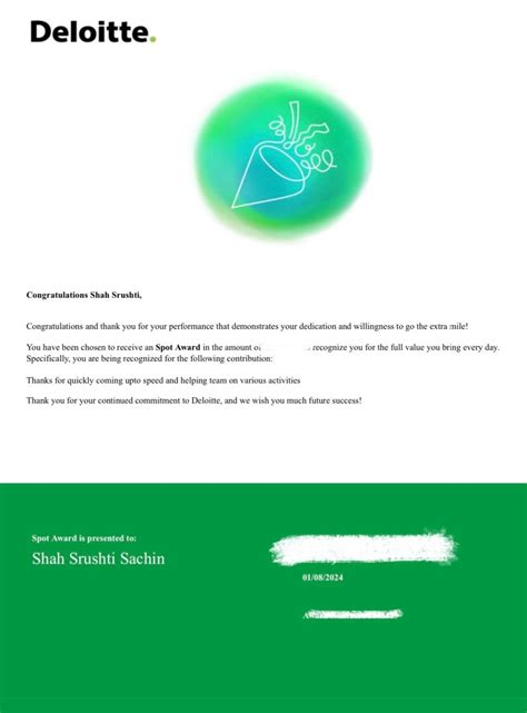 Srushti Shah On Linkedin Deloitteusi Sap Spotlight Deloittespotaward