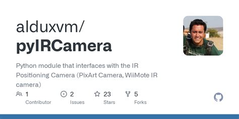 github alduxvm pyircamera python module that interfaces with the ir positioning camera