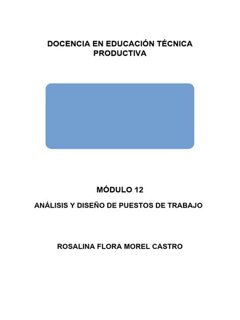 Modulo 12 Descargar Gratis Pdf Maestros Enseñando