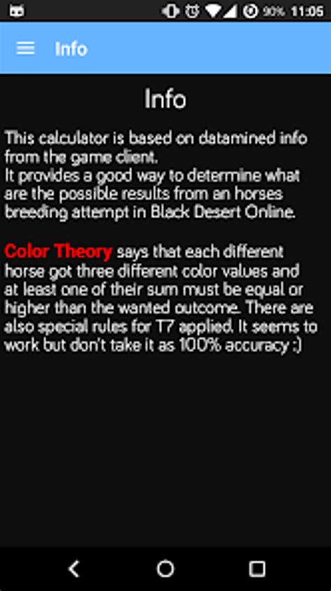 Android 용 Bdo Breeding Calculator 다운로드