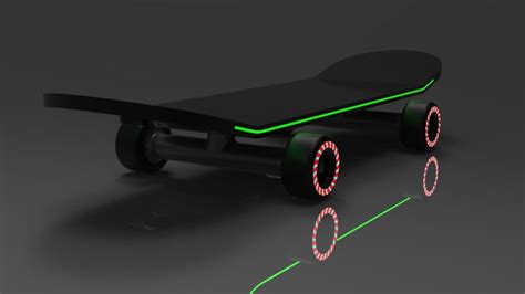 Skateboard 3d Model Download Free 3d Model By Wasittawassaf Cad Crowd