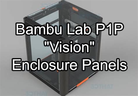 Bambu Lab P P Enclosure Panels Etsy
