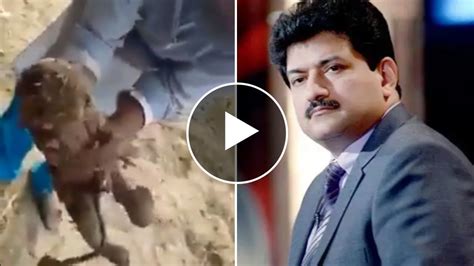 बाढ़ के बीच हामिद मीर ने शेयर किया नवजात का वीडियो भड़के पाकिस्तानी