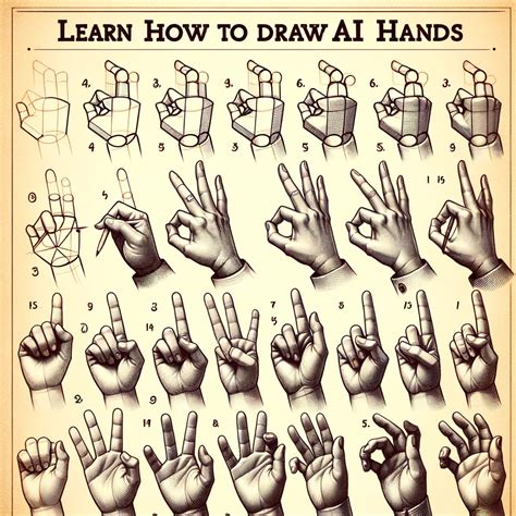 Ai Teaches You How To Draw Hands Rweirddalle