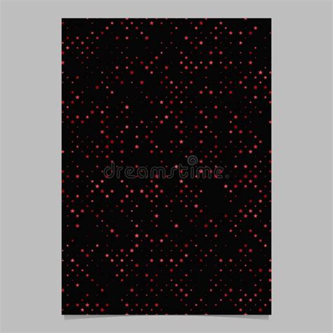 Geometric Pentagram Pattern Background Page Template Vector Graphic Stock Vector