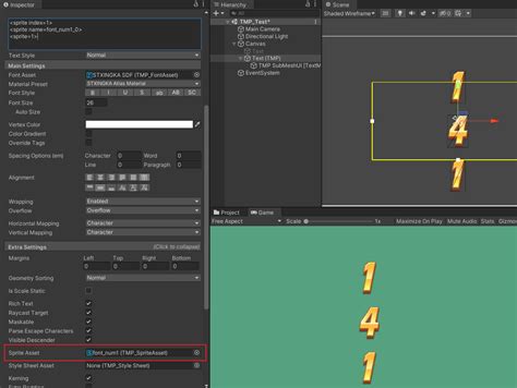 Unity自定义图片数字textmeshpro 多见多闻 博客园