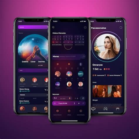Premium Ai Image Modern Ios Uiux Design App