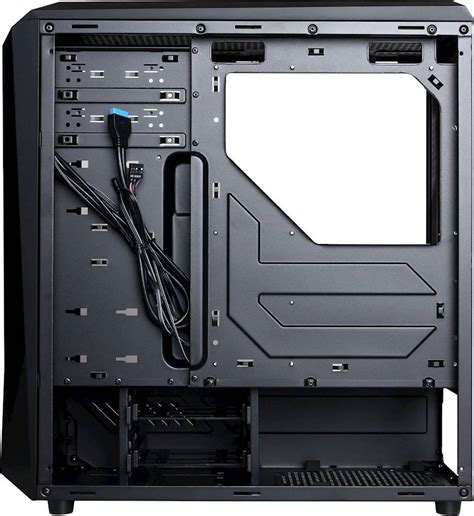 Best Buy Cyberpowerpc Syber M Atx Mid Tower Case Black Smc200