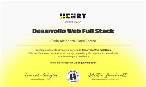 Desarrolloweb Soyhenry Fullstack Programación Alejandra Olaya