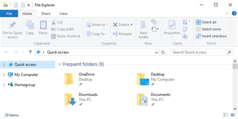 Remove Libraries Network And Favorites From Windows Explorer