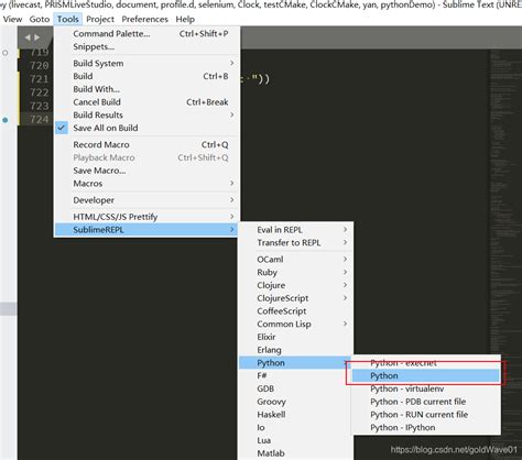 Sublime Text 3 调试python 控制台输入and Pdb 调试subime 控制台内输入的内容怎么确定 Csdn博客