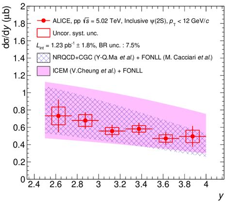 Rapidity Dependence For The Inclusive ψ2s Production Cross Section In