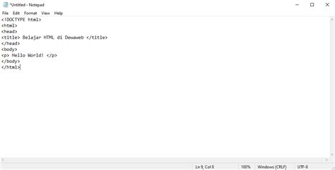 Panduan Lengkap Untuk Belajar Html Bagi Pemula