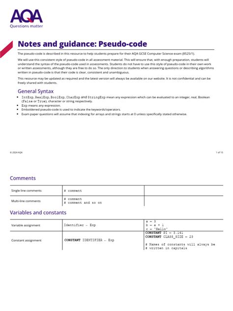 aqa 8525 ng pc pdf parameter computer programming string