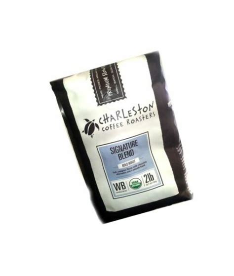 Charleston Coffee Roasters Organic Dark Roast Signature Blend 2 Lb