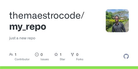 Github Themaestrocodemyrepo Just A New Repo