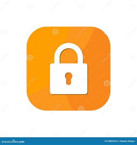 Lock Icon User Icon On Key Vector Iconic Design